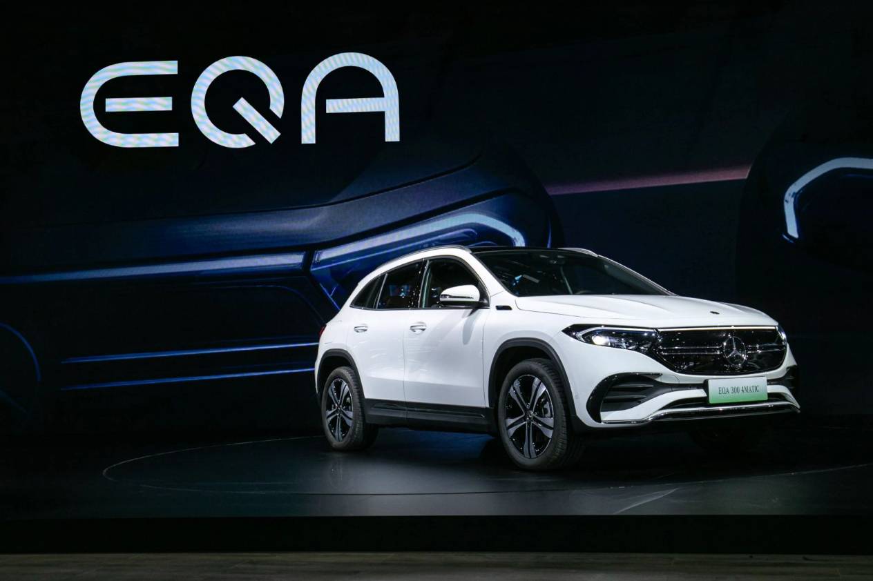新能源时代三叉星辉不值钱了，奔驰EQA居然月销个位数_团车网