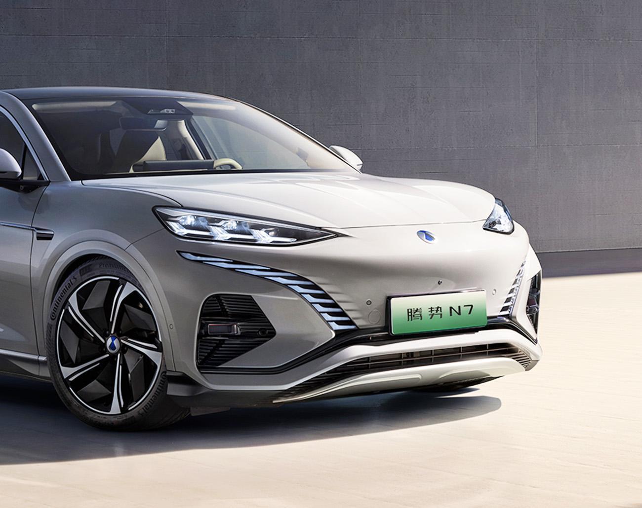腾势N7官图曝光，定位猎跑SUV，极氪001的对手来了！_团车网